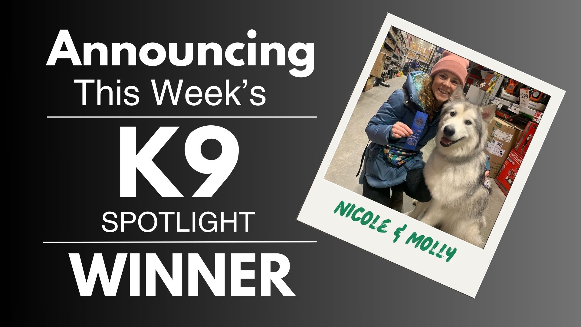 K9 Spotlight: Nicole and Molly - Alaska Dog Works
